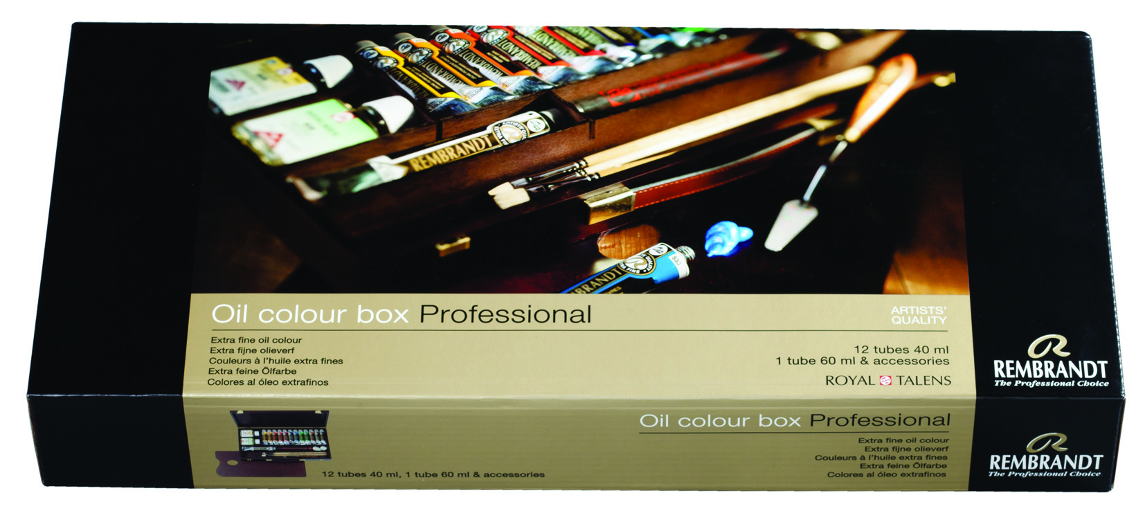Buy Royal Talens Rembrandt Oil Colour Box Wooden