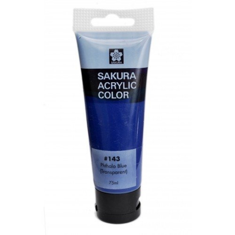 SAKURA ACRYLIC COLOR, 75ML TUBE