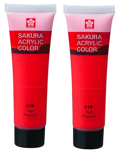 SAKURA ACRYLIC COLOR, 75ML TUBE