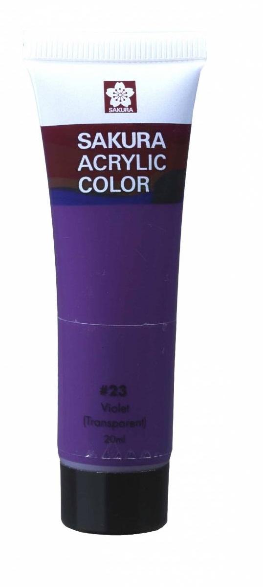 SAKURA ACRYLIC COLOR, 75ML TUBE