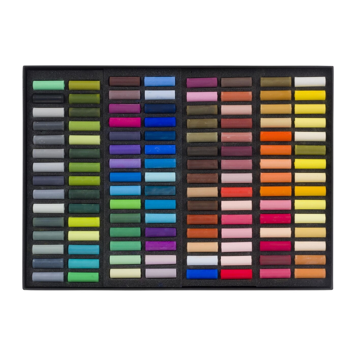 Soft Pastel Set with 120 assorted half pastels