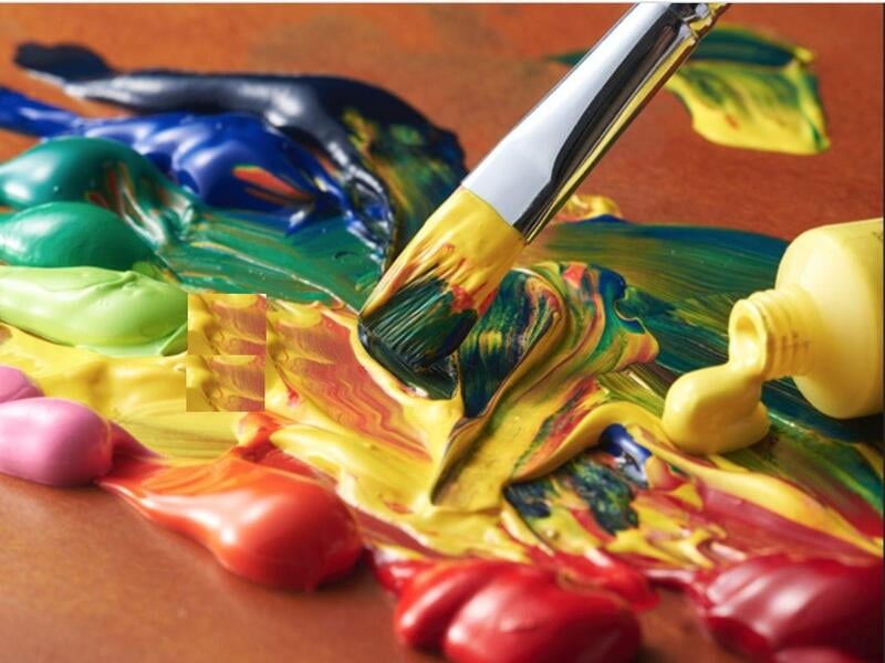 SAKURA ACRYLIC COLOR, 75ML TUBE, SET OF 5