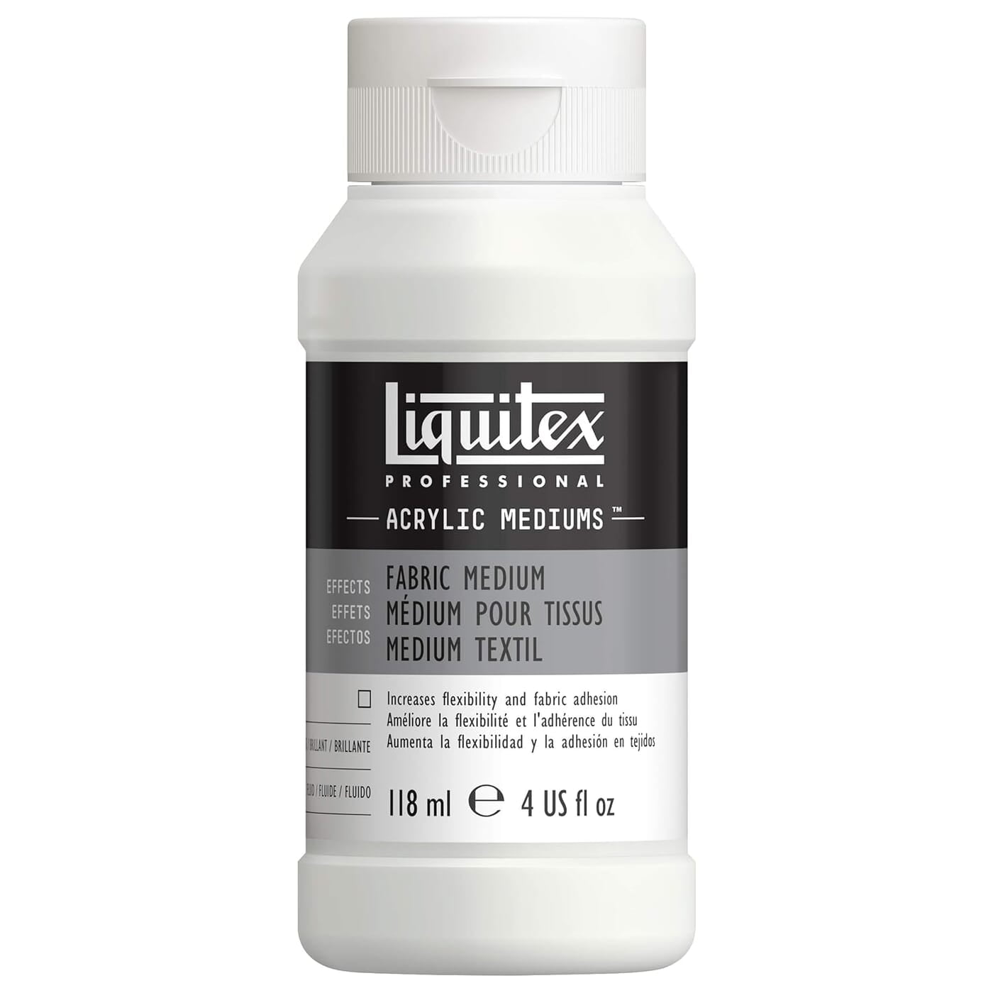 LIQUITEX BASICS ACRYLIC 118 ML FABRIC MEDIUM