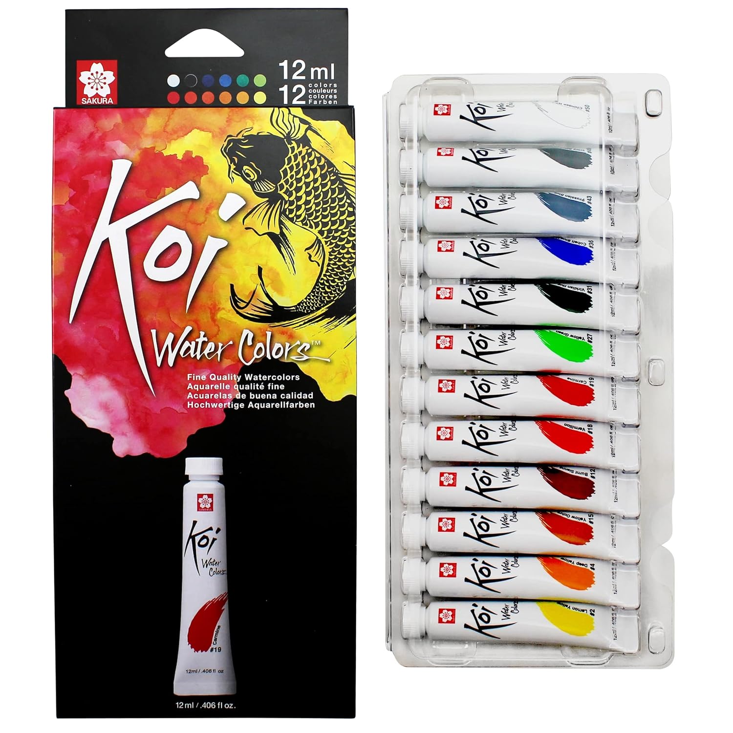 Buy Sakura Koi Watercolor | Watercolor Online