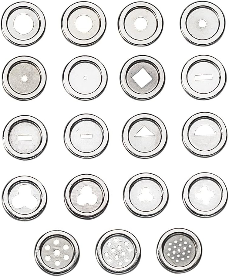 Sculpey Clay Extruder Tool with 19 Discs – Stainless Steel (Made in USA)