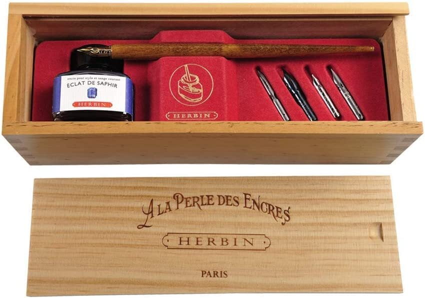 Herbin La Perle Encres Gift Set | Eclat de saphir