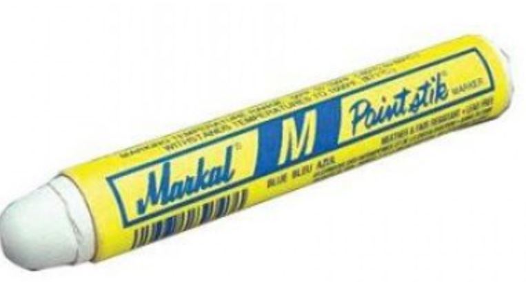 MARKAL PAINT STICK, M HIGH TEMP. WHITE