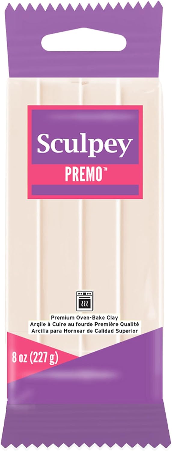 Sculpey Premo Polymer Clay 8oz – Open Stock for Creative Projects
