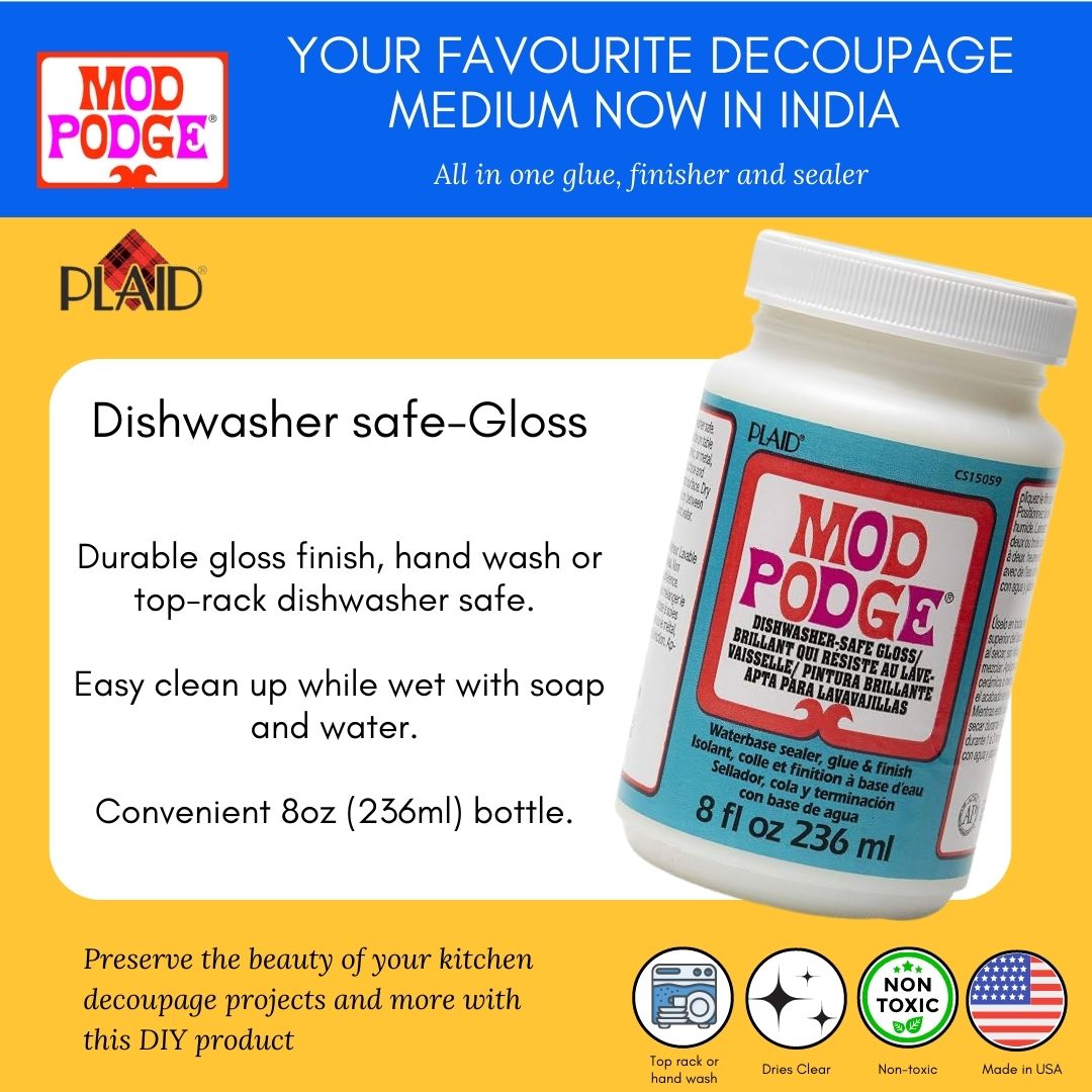 Mod Podge for Creativity and Durability