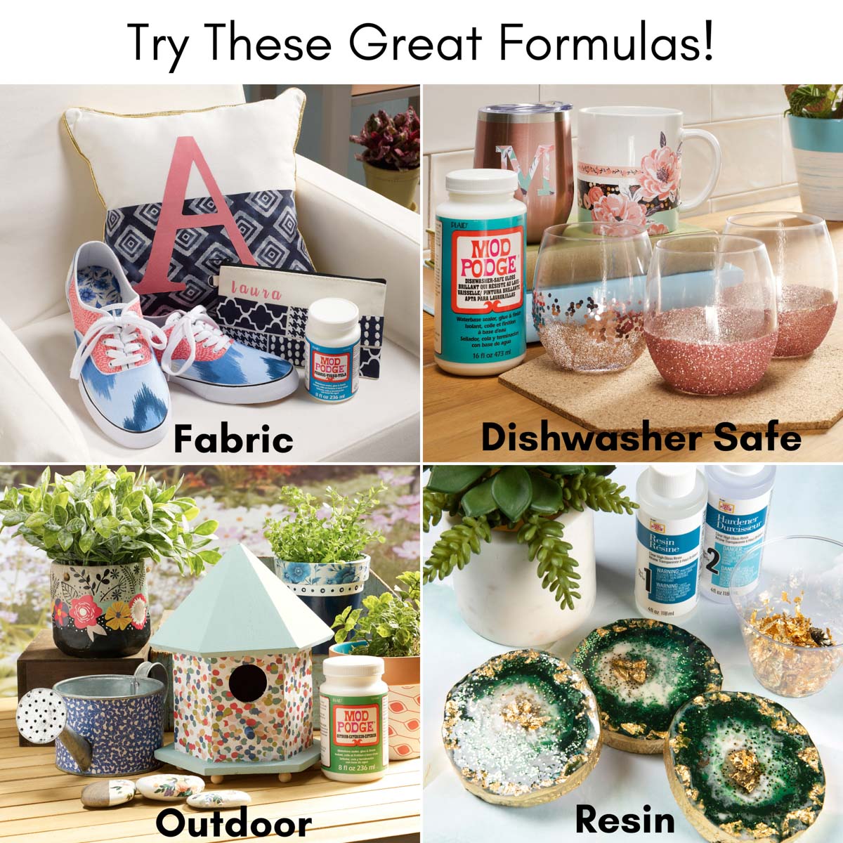 Mod Podge for Creativity and Durability