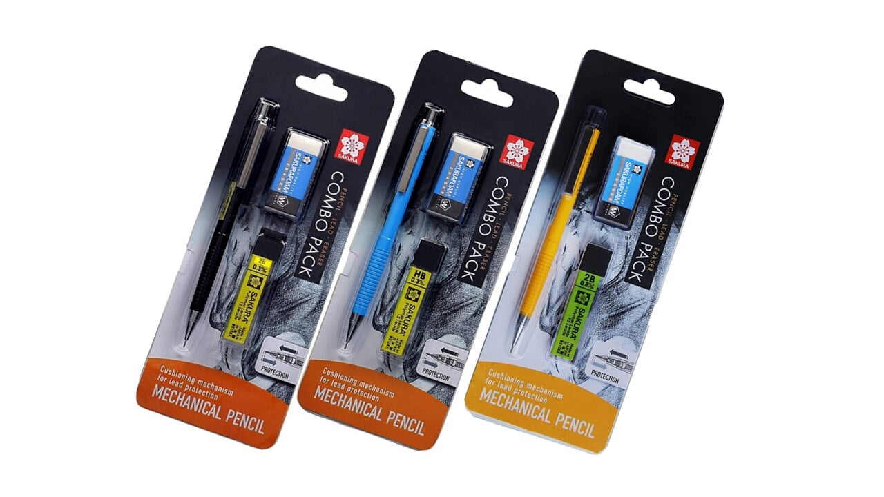 Buy SAKURA Mechanical Pencil Combo